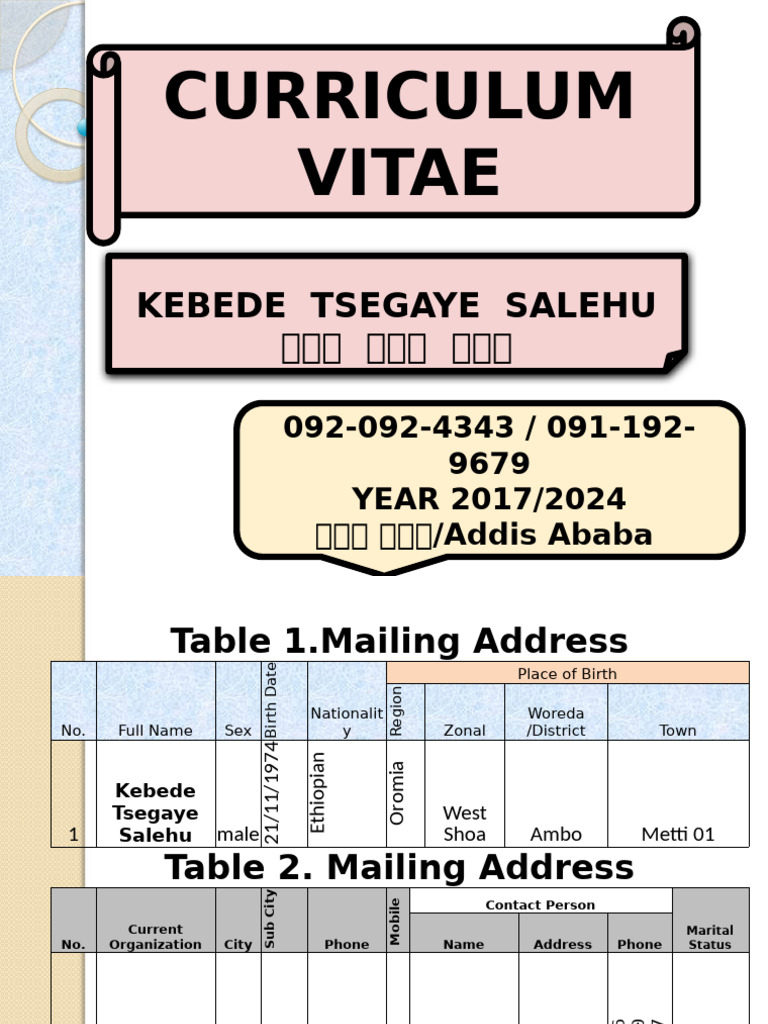 Carriculum Vitae 2025(2) - Copy | PDF