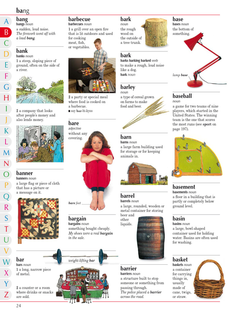 Children's Picture Dictionary | PDF | Foods