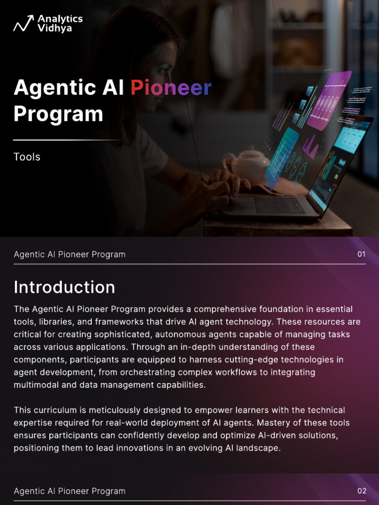 Tools, Libraries and Frameworks Agentic AI (2) | PDF | Artificial Intelligence | Intelligence ...
