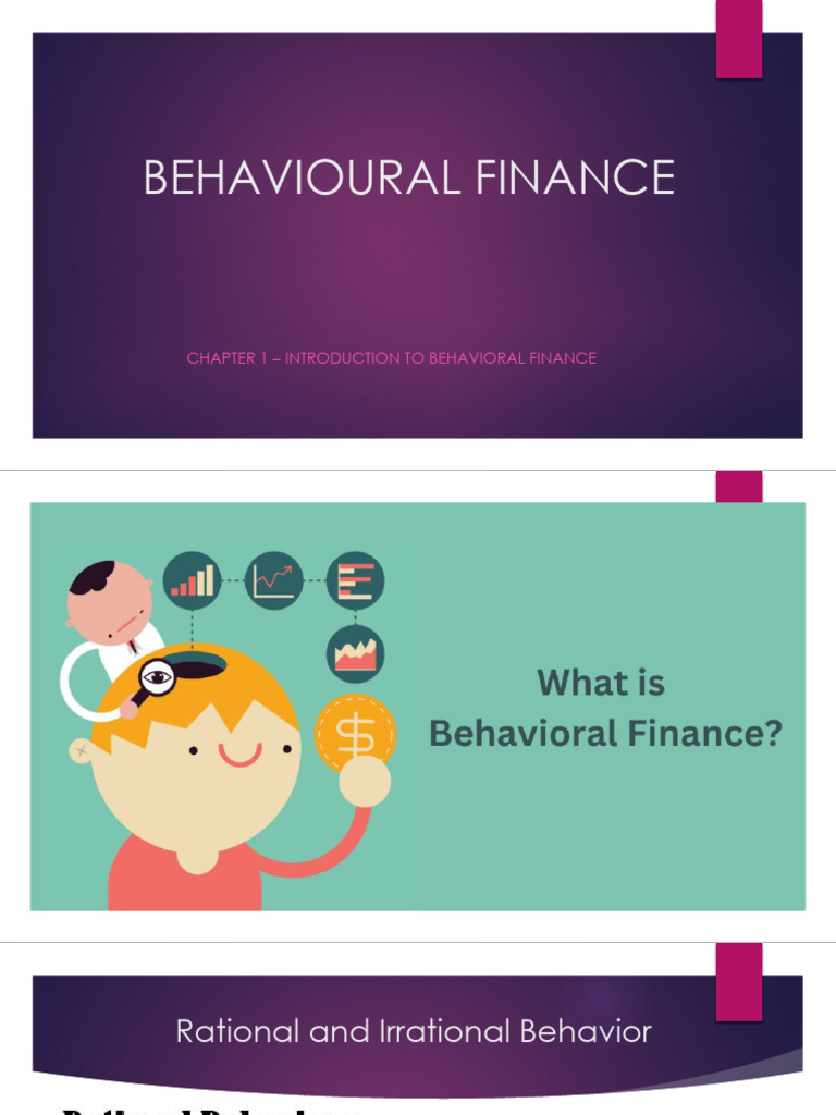 Behavioural Finance | PDF | Behavioral Economics | Utility