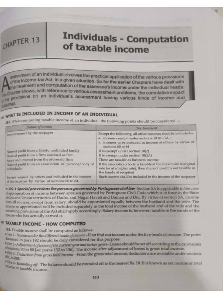 Taxable Income | PDF