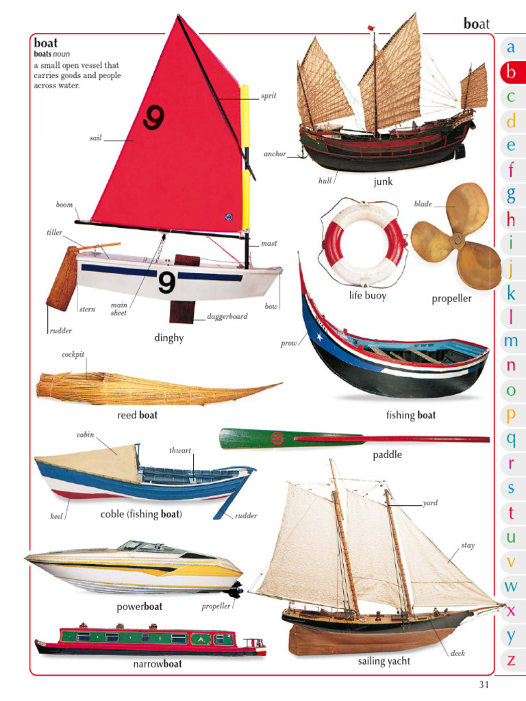 Children_s illusrated Dictionary-33 | PDF | Sailboat Types | Sailboats