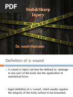 Understanding Stab Wounds: Types & Characteristics | PDF | Knife | Wound