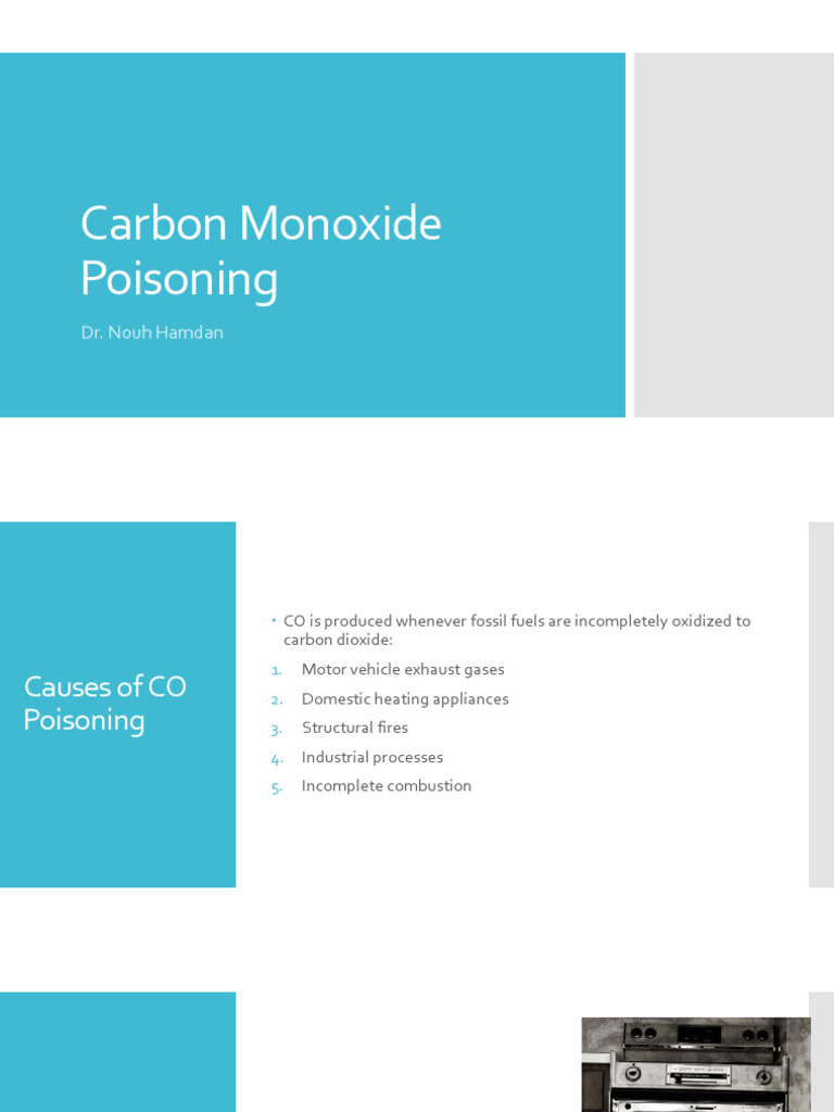 CO Poisoning: Risks & Autopsy Insights | PDF | Exhaust Gas | Carbon ...
