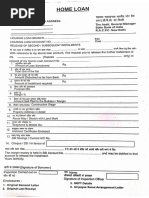 Sbi Disbursement Form | PDF