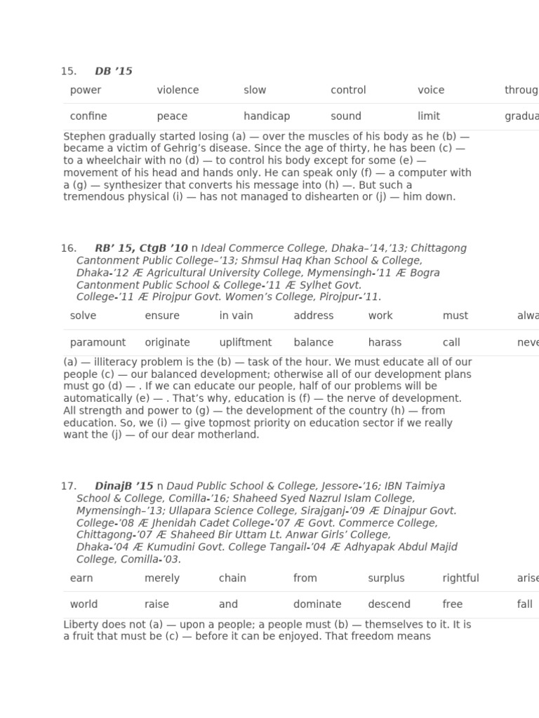 With Clue From 2010 To 2015 | PDF | Trees | Ice