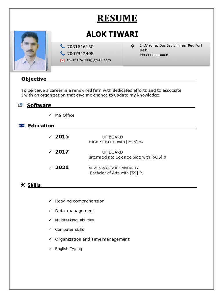 Alok Tiwari (1) | PDF