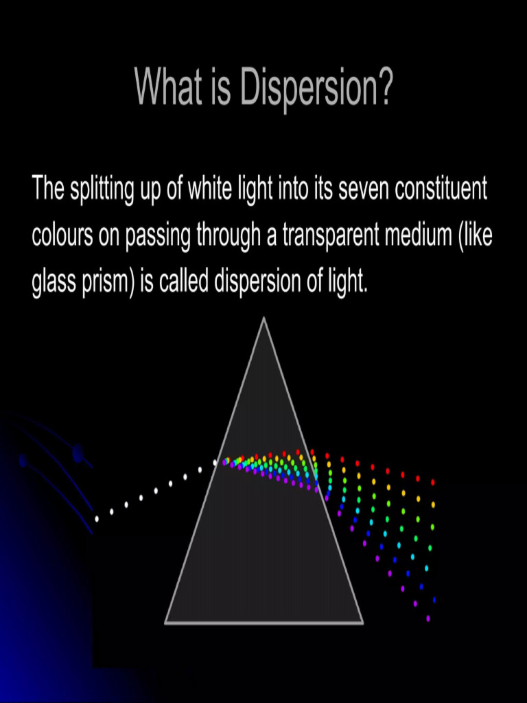 Dispersion of Light | PDF