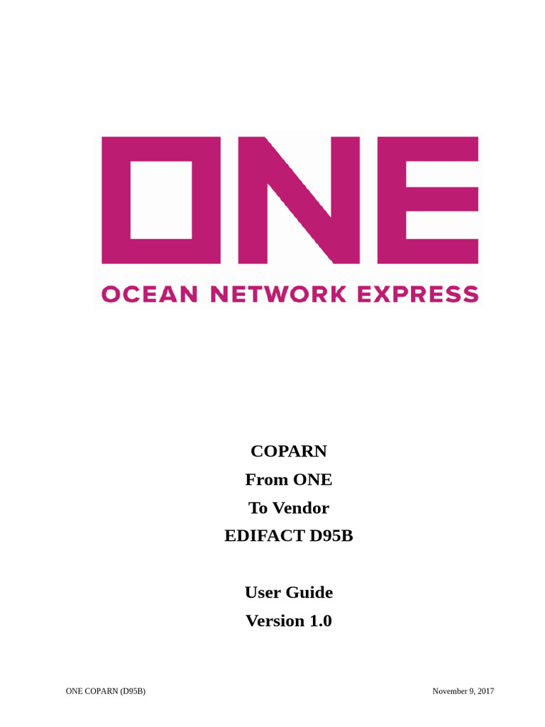 Implemention Guide - COPARN | PDF