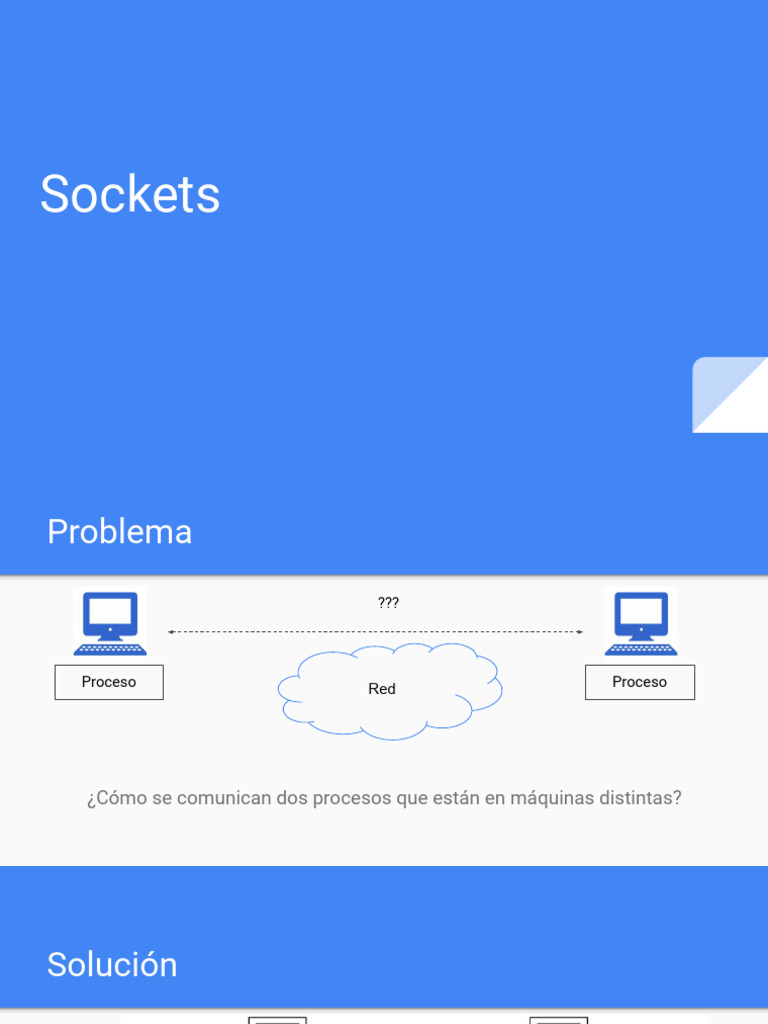 5 Sockets | PDF | Zócalo de red | Protocolo de Control de Transmisión