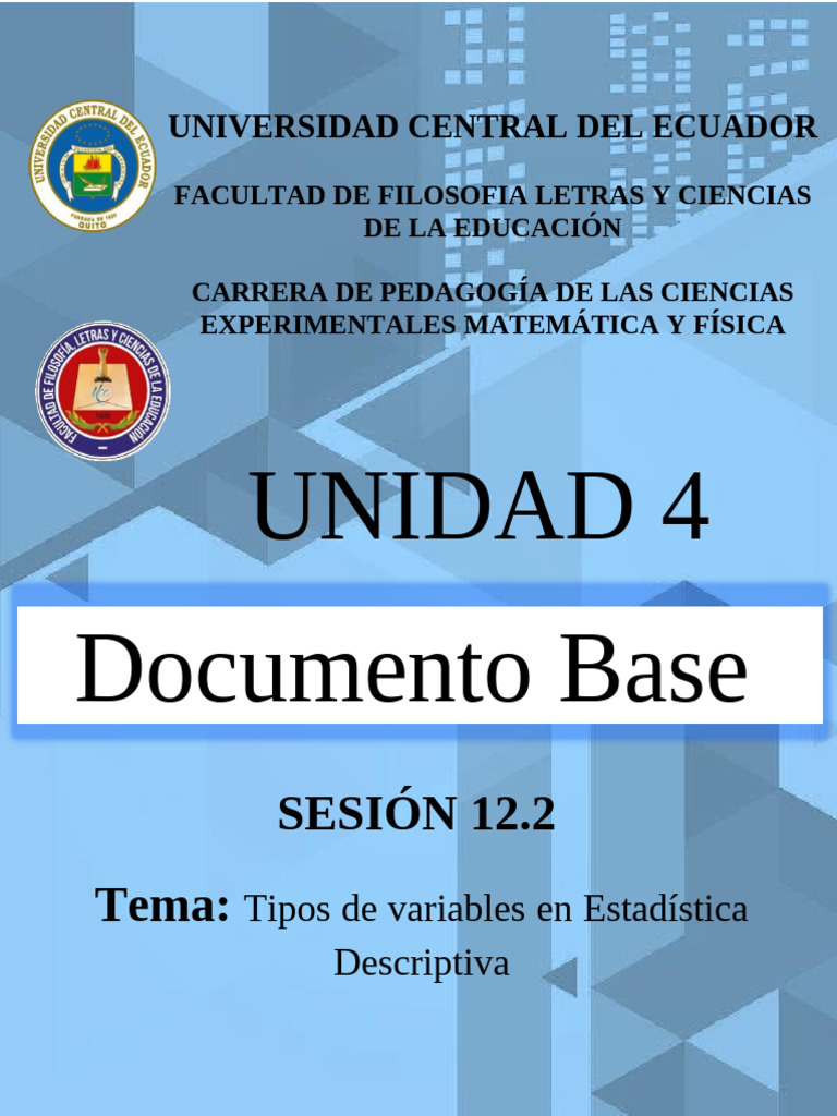 Documento Base 12.2 | PDF | Nivel de medida | Science