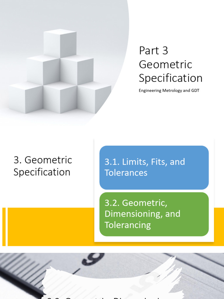 Part 3 Gemoteric Spec part2 | PDF | Metrology | Drawing