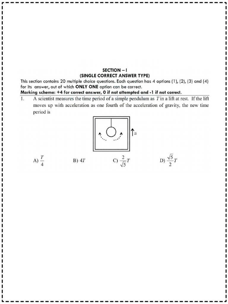 JEE Mains & JEE Advance 2025 Document | PDF