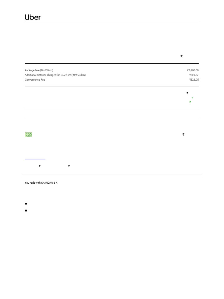 14.10.2023 Uber Rental | PDF