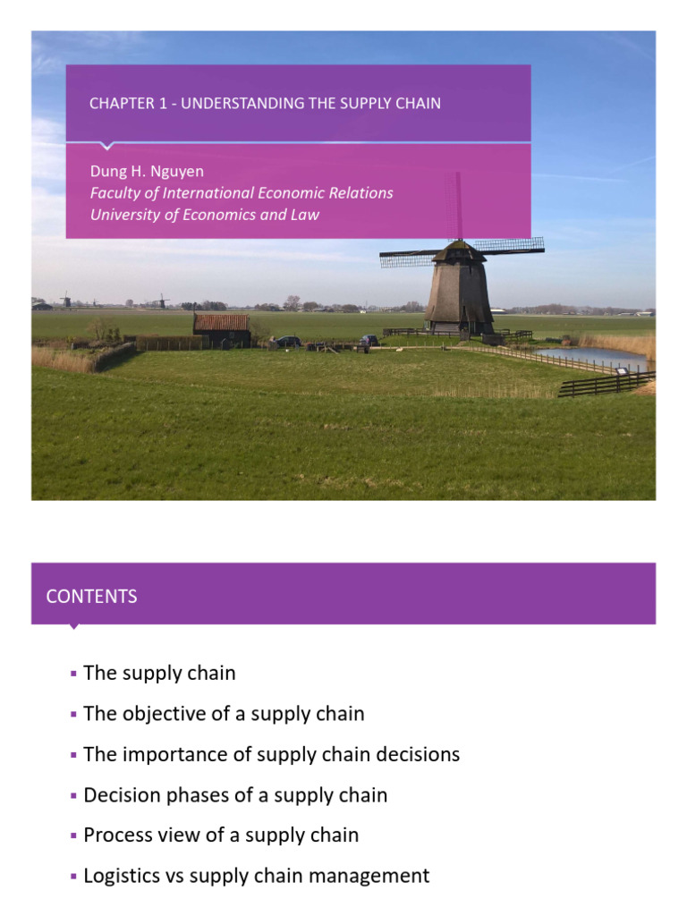 Chapter 1 - SCM | PDF