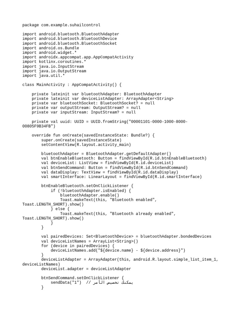 Main Activity KT | PDF | Android (Operating System) | Mobile Software