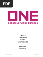 COPARN D95B Empty Release and Redelivery Message Implementation Guide ...