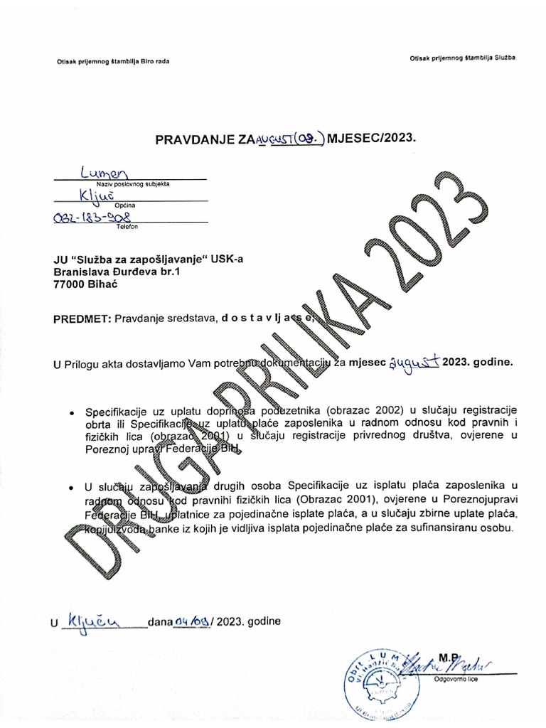 Opravdanje August | PDF