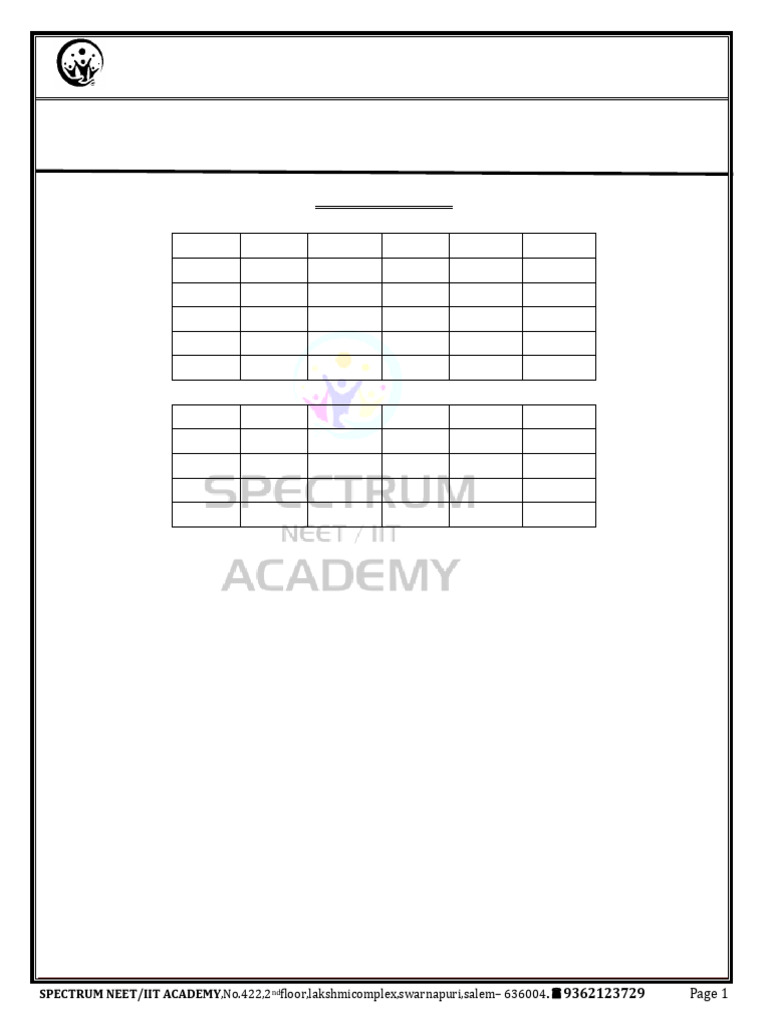 Answer Key-26 | PDF