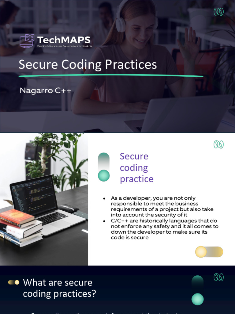 Nagarro TechMAPS Secure Coding | PDF | Vulnerability (Computing) | Security