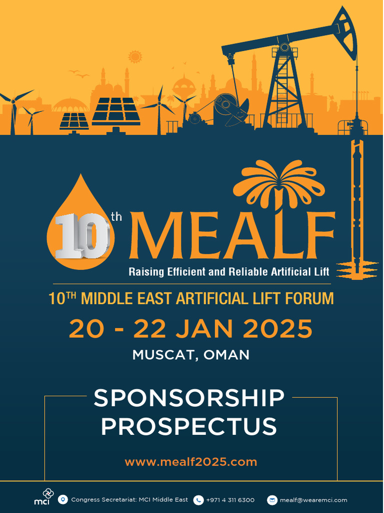 Mealf 2025 Sposnorship Brochuer | PDF | United Arab Emirates | Oman