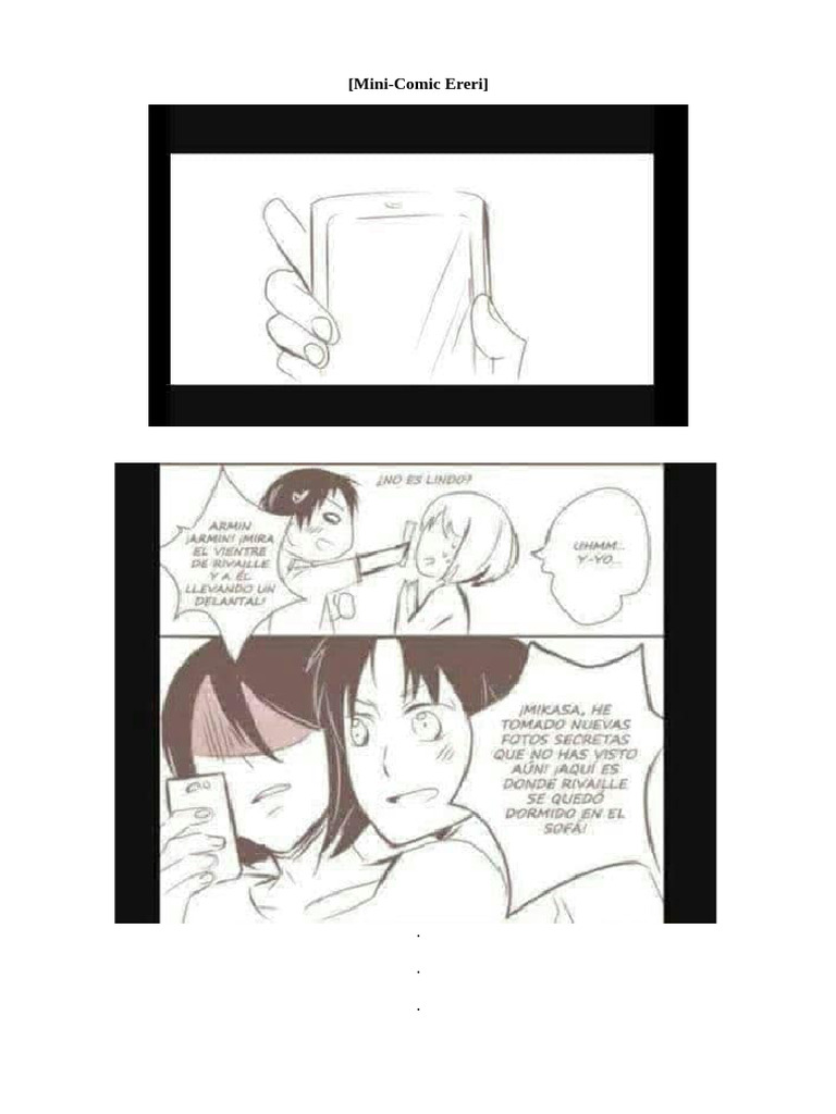 Mini Comic Ereri Uwu | PDF