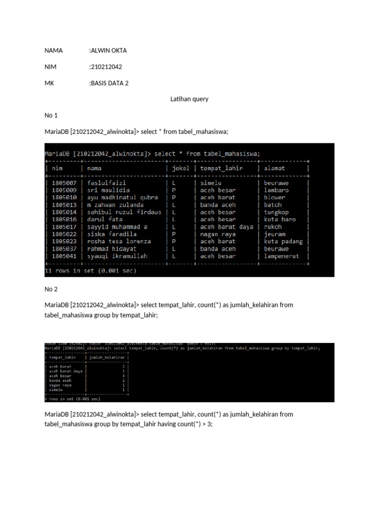 Alwin Basis Data2 | PDF