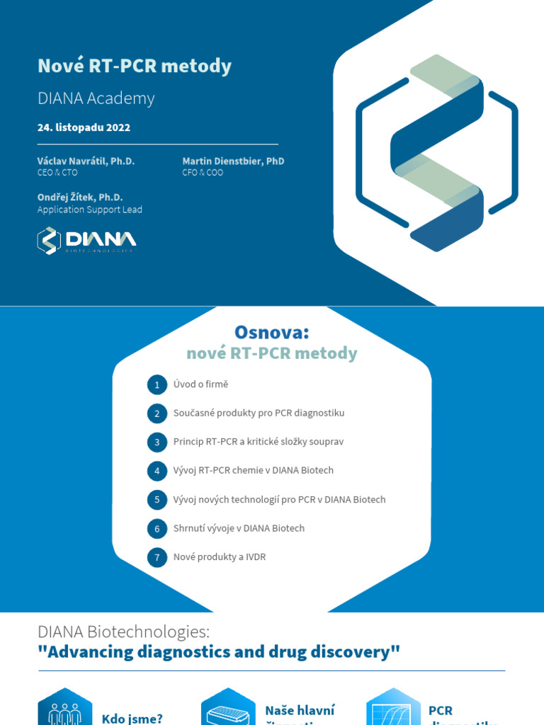 DIANA Academy PCR Tests Development 1 | PDF