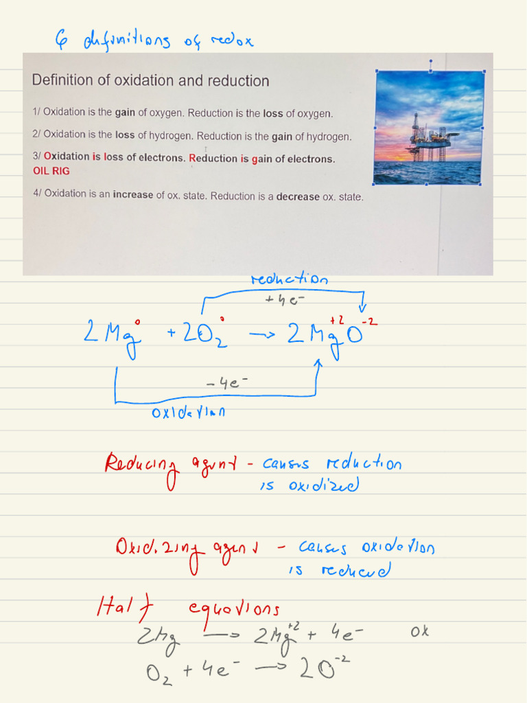 Notes Ox Numbers | PDF