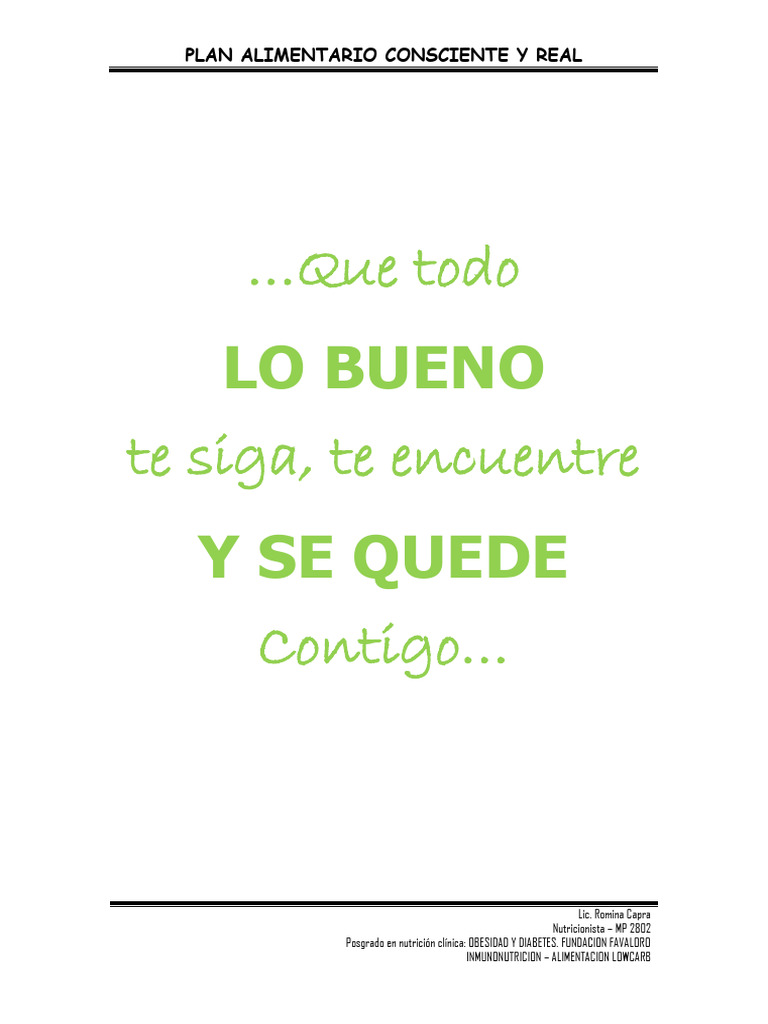 Plan Alimentario Low Carb y Saludable | PDF | Alimentos | Cocina