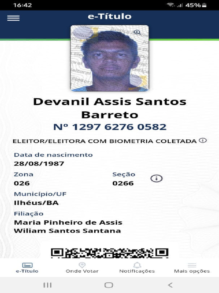 Título de Eleitor | PDF