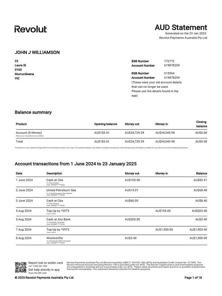 Revolut - John Williamson - Account-Statement - 2024-06-01 - 2025-01-23 ...