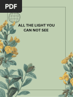 All The Light We Cannot See | PDF