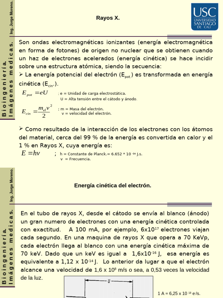 2.1. Rayos X y Maquina de Rayos X. | PDF | Rayo X | Electrón