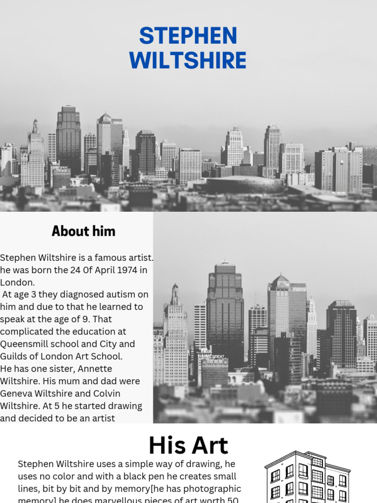 Stephen Wiltshire | PDF