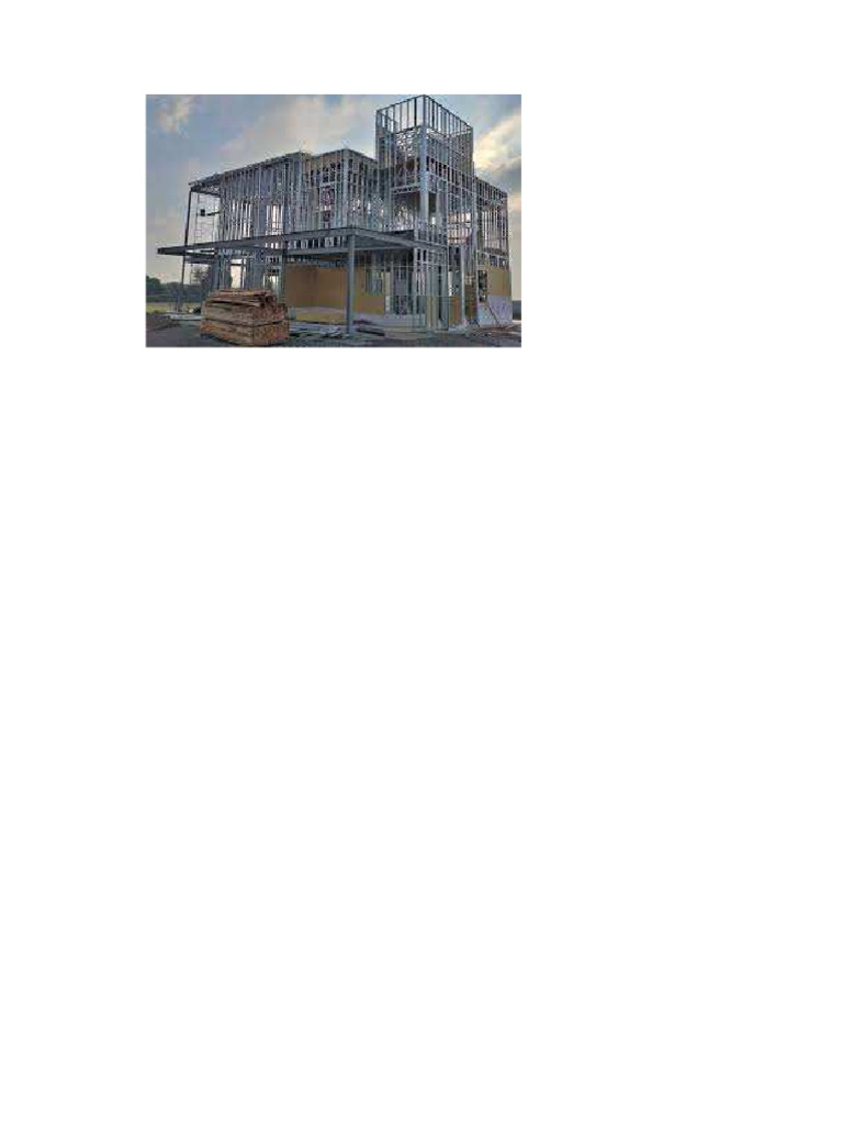 Estructura stell frame house | PDF
