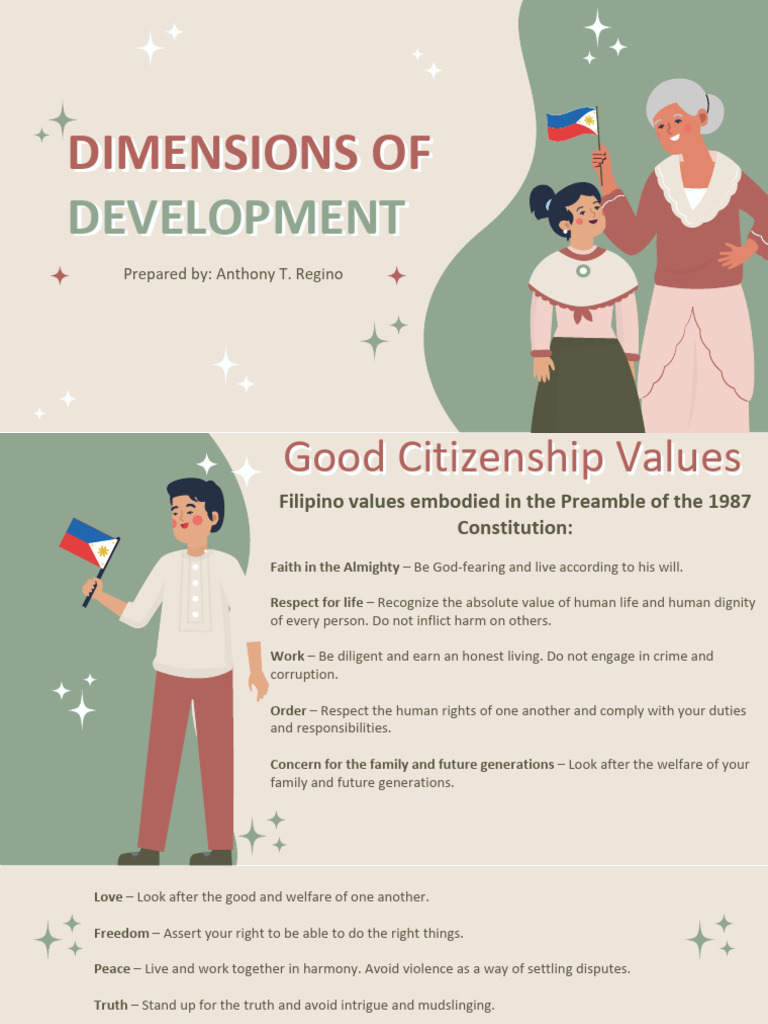 NSTP 1 - WEEK 4 (Dimension of Development) | PDF | Governance ...