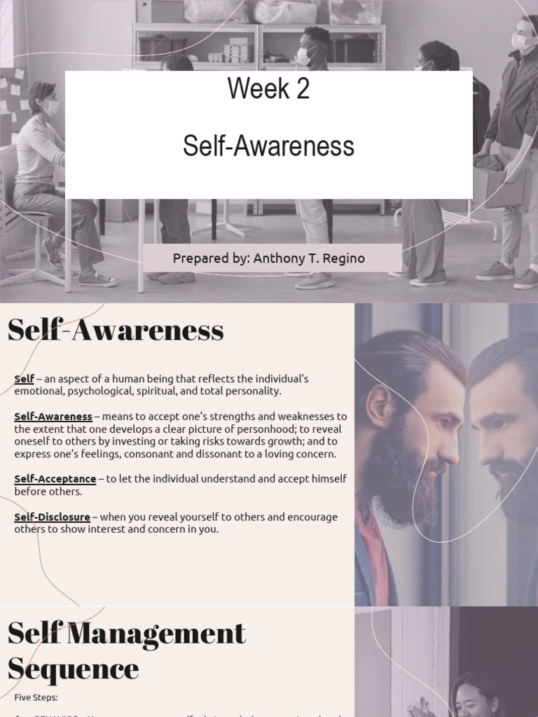NSTP 1 - WEEK 2 (Self-Awareness) | PDF | Psychology | Psychological ...