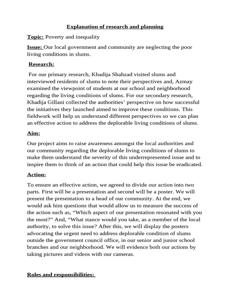 Explanation of Research Planning Finallll | PDF