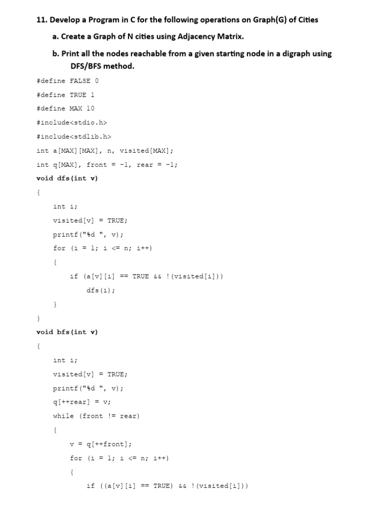 Dcs Lab Program No 11 And 12 Pdf Algorithms Computer Programming