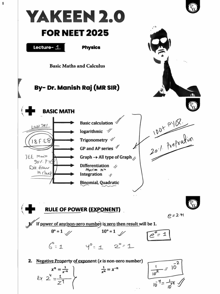 1.Basic Maths. | PDF