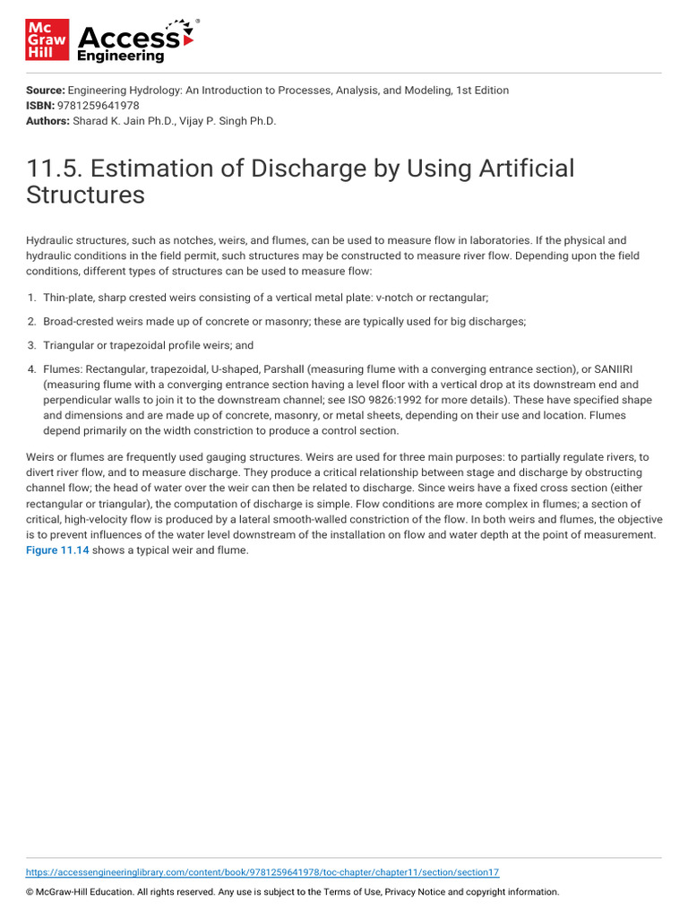 -estimation-of-discharge-by-using-artificial-structures | PDF | Earth ...