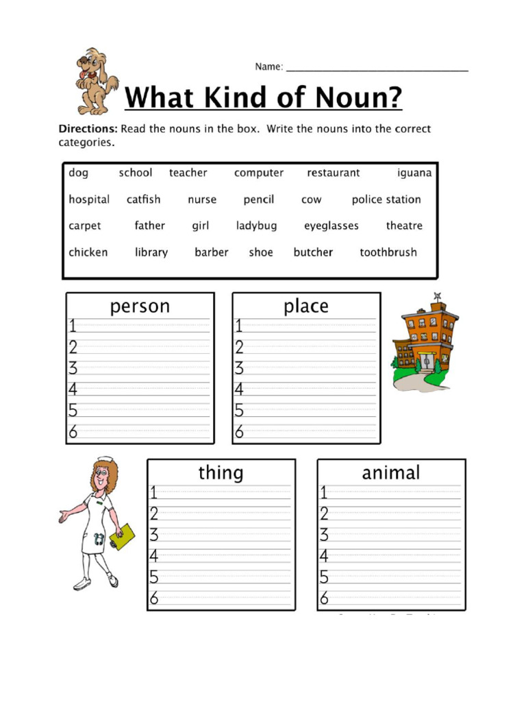 What Kind of Noun | PDF