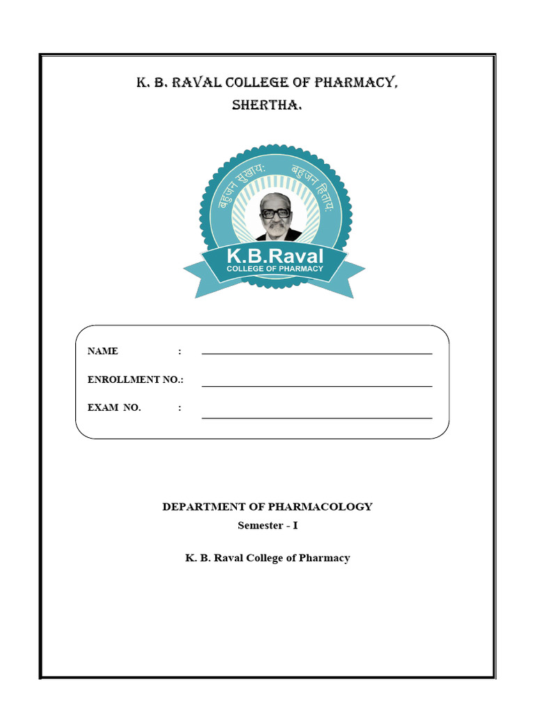 Pharmacology Practicals - M. Pharm Semester I | PDF | Polymerase Chain ...