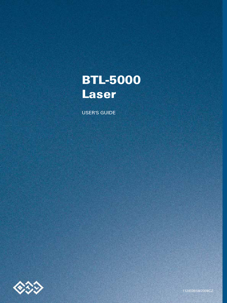 BTL-5000 Laser User's Guide | PDF | Laser | Radiation