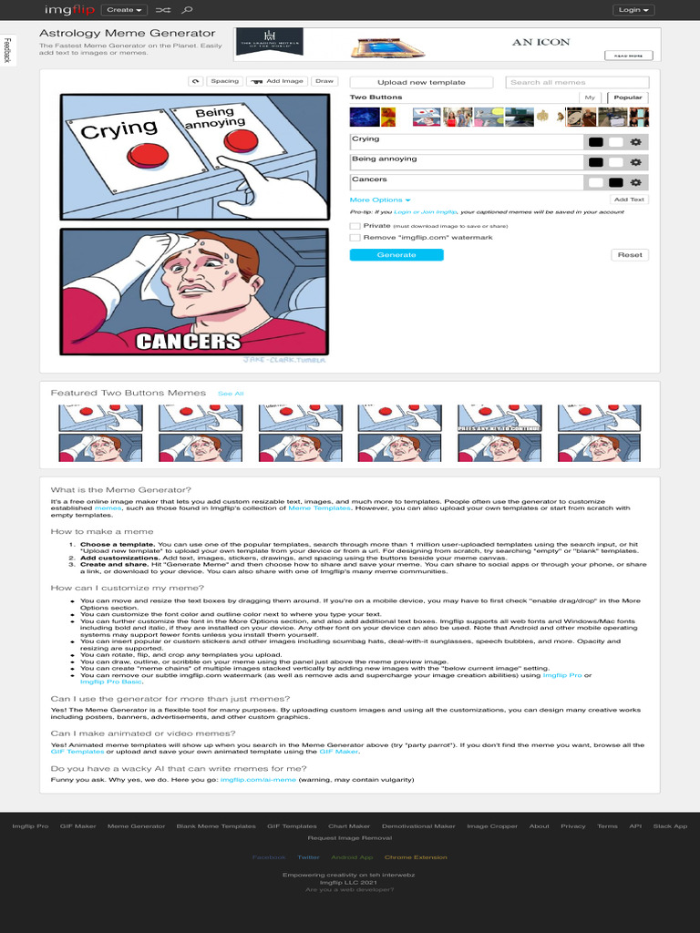 Astrology Meme Generator - Imgflip | PDF | Software | Computing