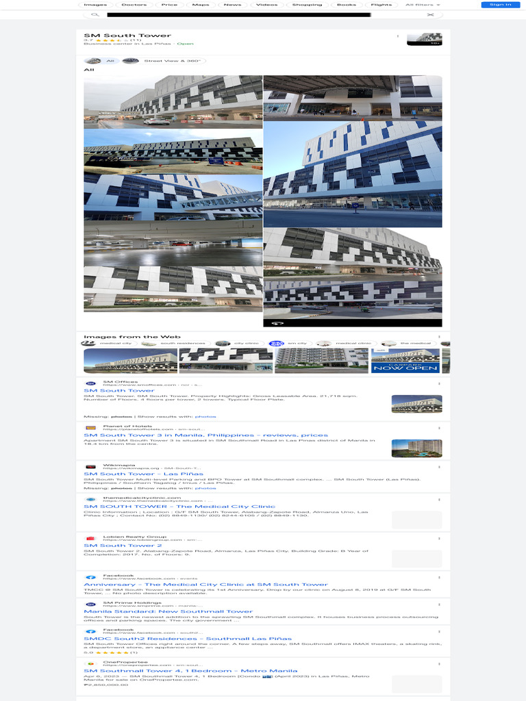 SM South Tower Photos - Google Search | PDF