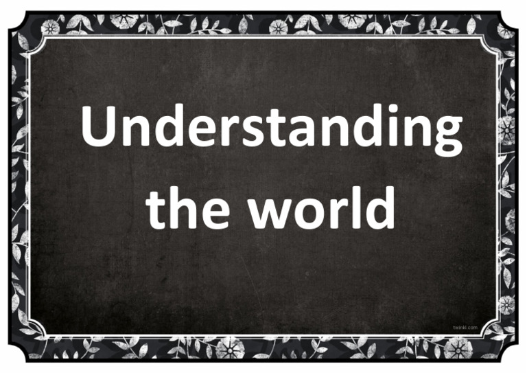 2 Understanding The World | PDF
