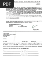 Picnic Consent Form for Students | PDF