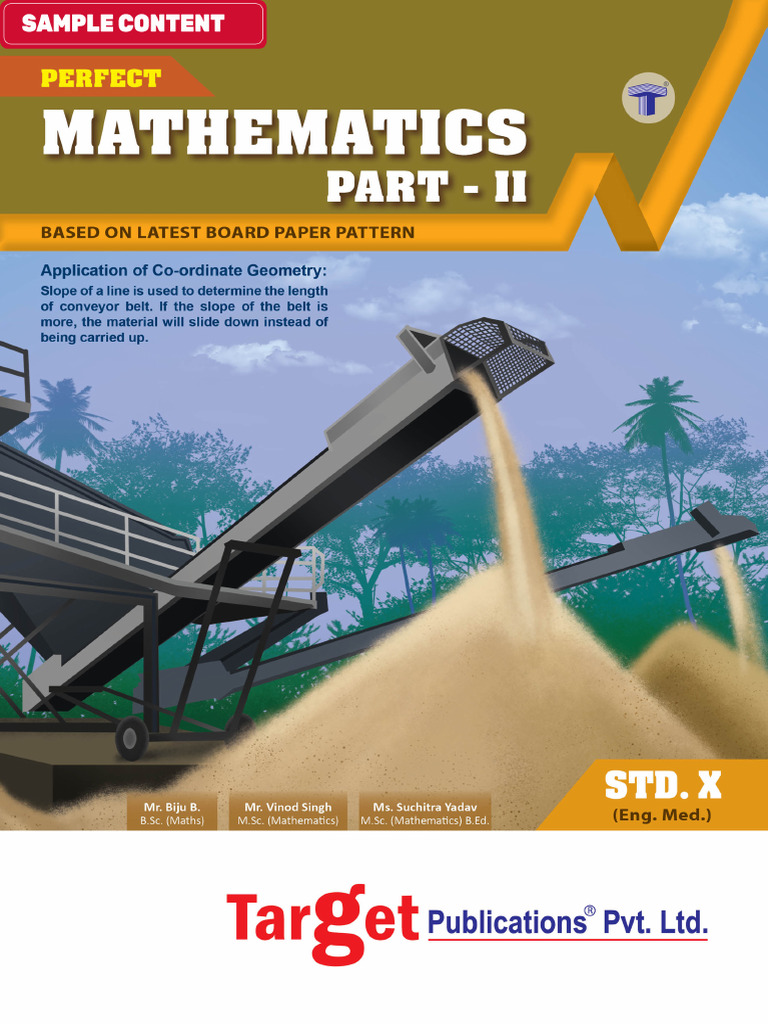 Sample PDF of STD 10 em Maths 2 Perfect Notes Sample Content 3439 t3477 ...